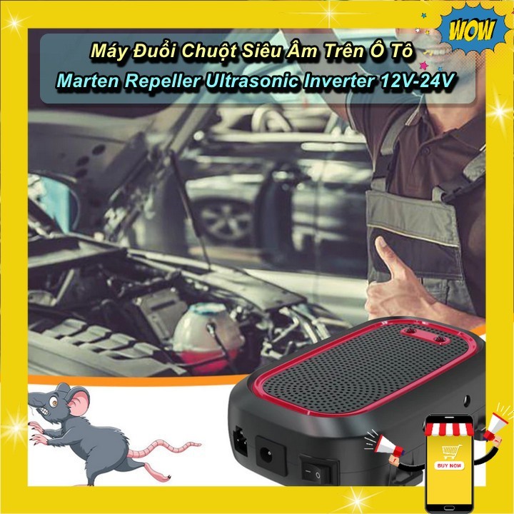 [HCM] - Marten Repeller Ultrasonic Inverter 12V-24V - King Market's ...
