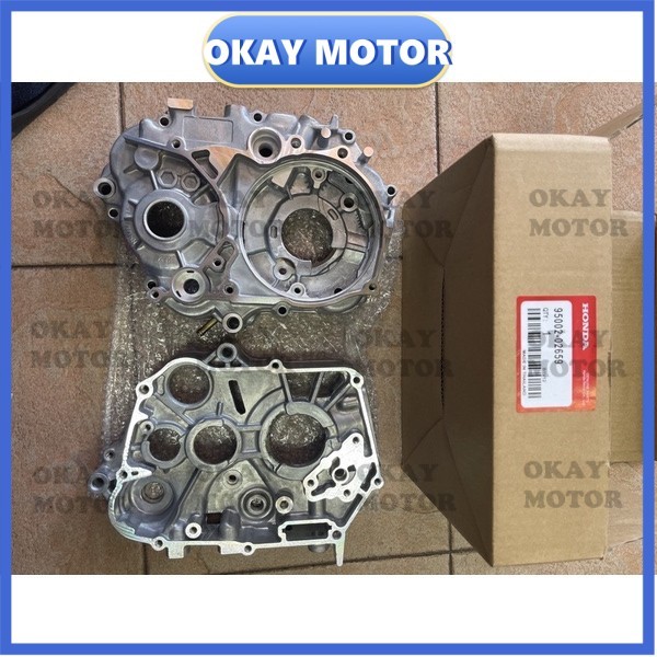 Crankcase crank case set casing enjin engine centre cover tengah ...