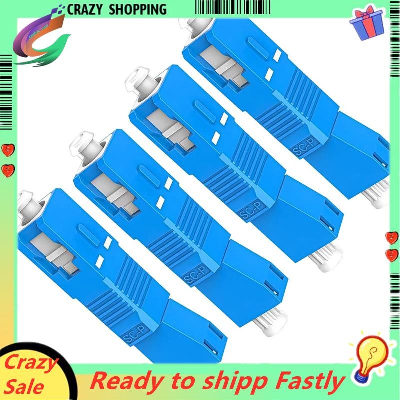 SC Male to LC Female Fiber Optic Adapter Connector for Optical Power ...