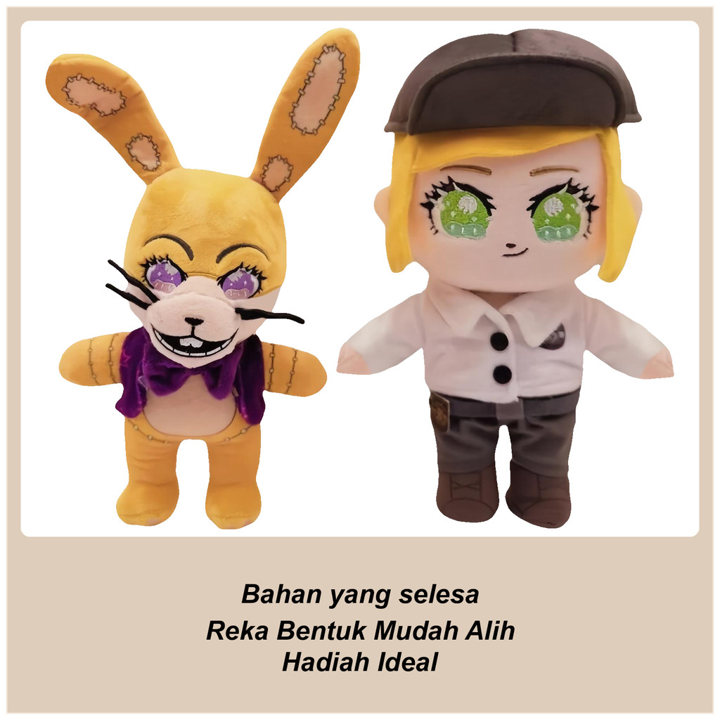 For William Afton Stuffed Dolls Game Character Plush Cartoon Doll Soft ...