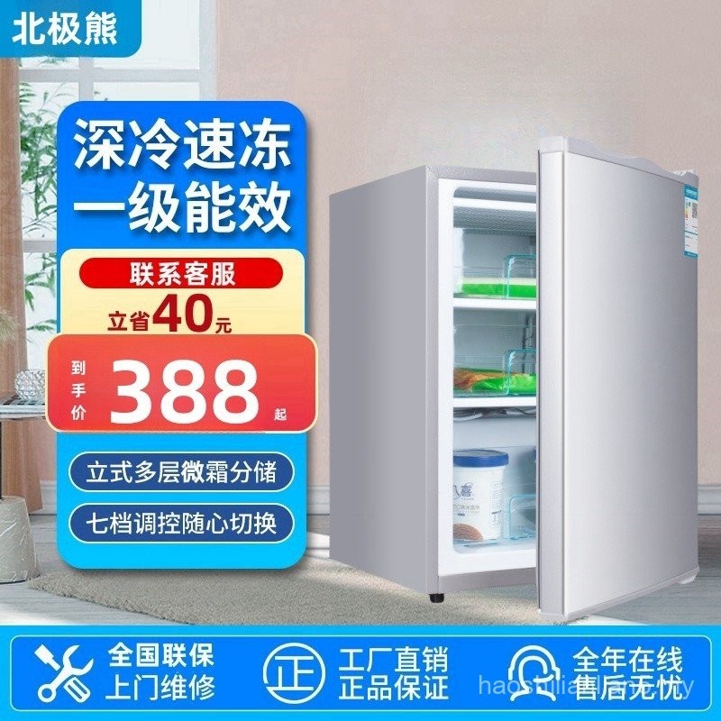 Ice Cream Small Freezer Household Small Full Freezer Small Refrigerator ...
