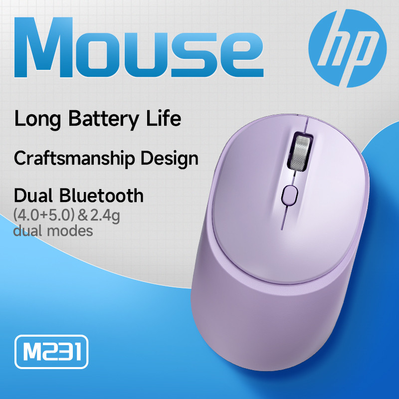 HP Tri-Mode Wireless Mouse | Macaron Tones | Bluetooth 5.0/4.0 + 2.4G ...