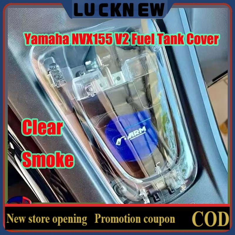 Yamaha NVX155 V2 TRANSPARENT Fuel Tank Cover AEROX 155 V2 Petrol Cover ...