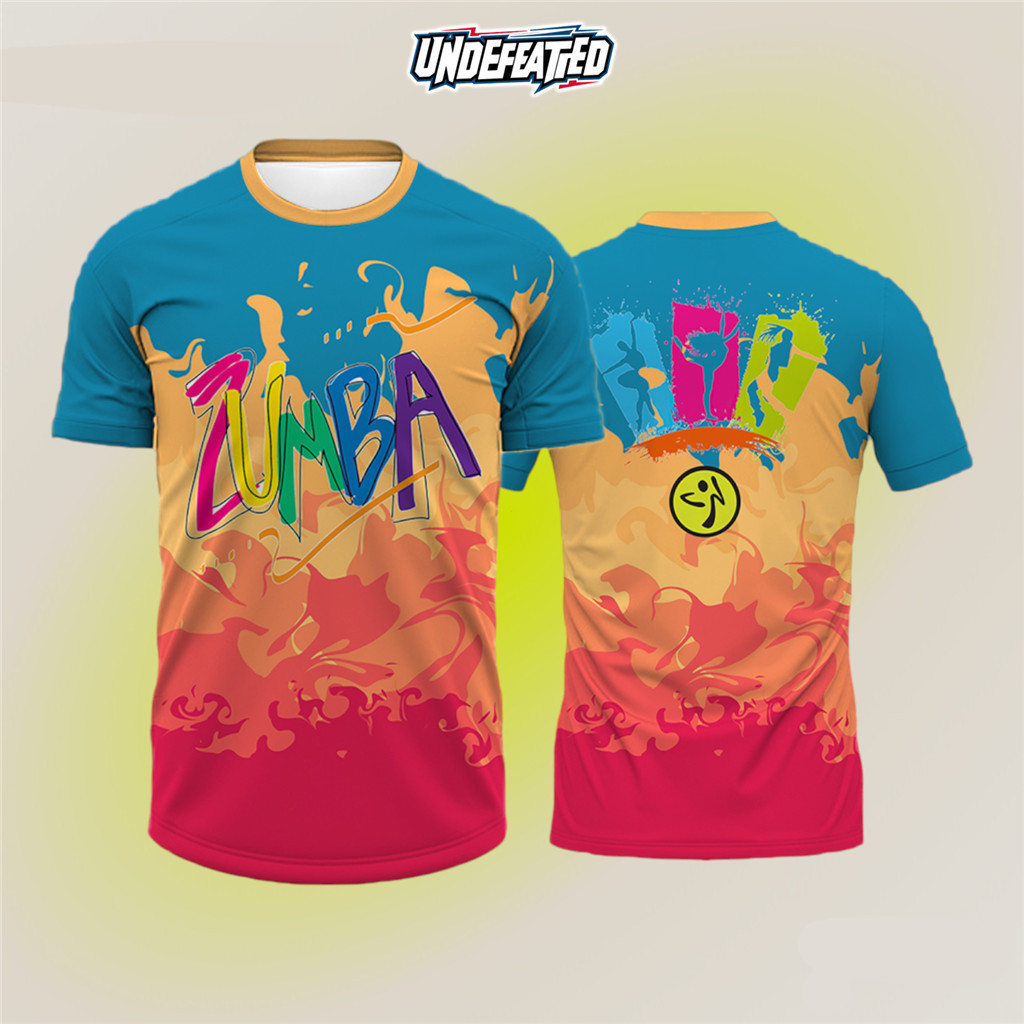 Birthday gift Sublimation Zumba TShirt Love Zumba Zumbawear Breathable ...