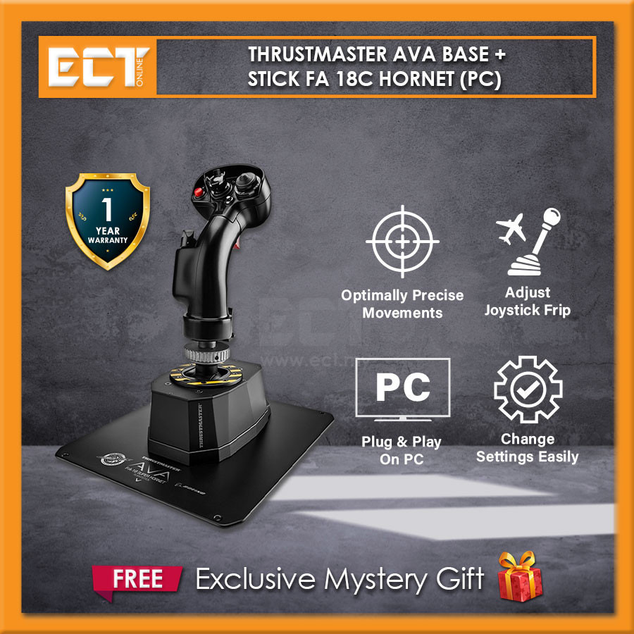 Thrustmaster AVA Base + Stick FA 18C Hornet (PC) - 2960863 | Shopee ...