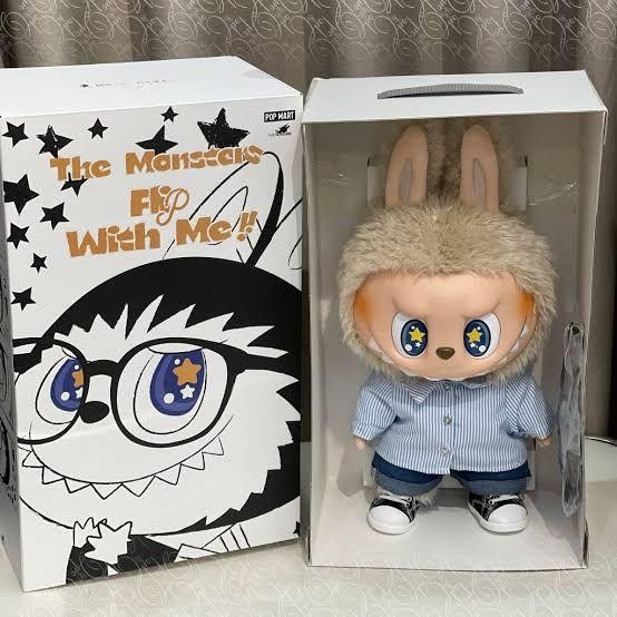 FLIP WITH ME LABUBU ORIGINAL POP MART THE MONSTER Dolls toys | Shopee ...