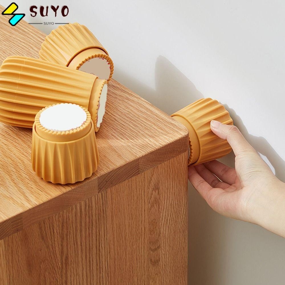 SUYO 2pcs/set Headboard Stopper, Stopper Wall Protective Bed Stabilizer ...
