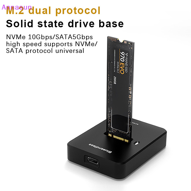 Annasun M2 Nvme Docking Station M Key USB M 2 USB C SSD Case NVME And ...