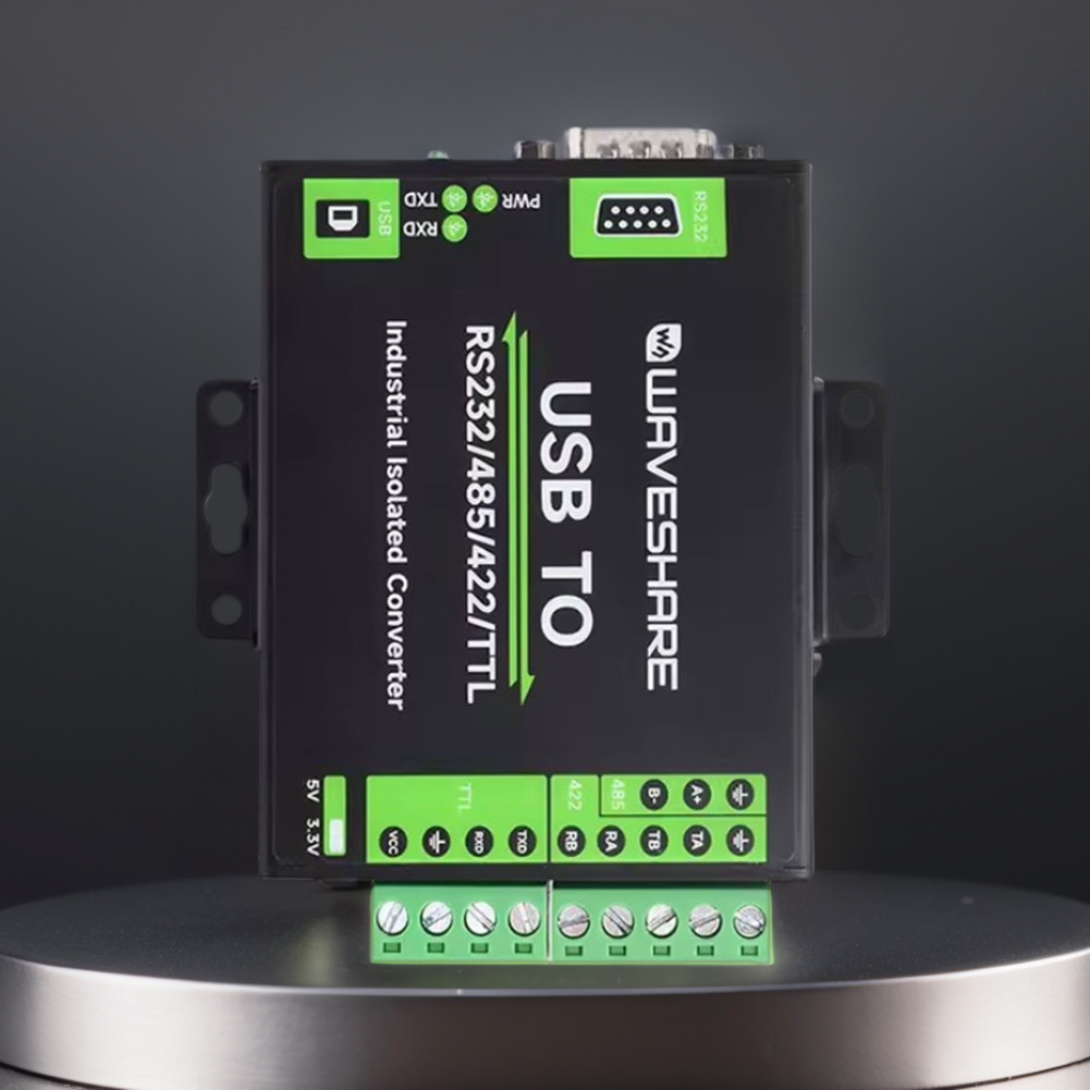 FT232RNL Industrial Isolated USB To RS232/485 Converter TVS Protection ...
