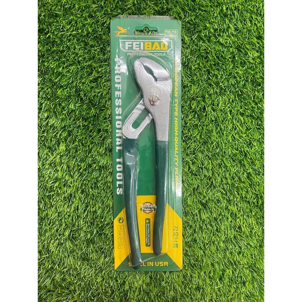 Feibao 10" F03-110 Heavy Duty Plumbing Plier/Multipurpose Spanner Plier ...