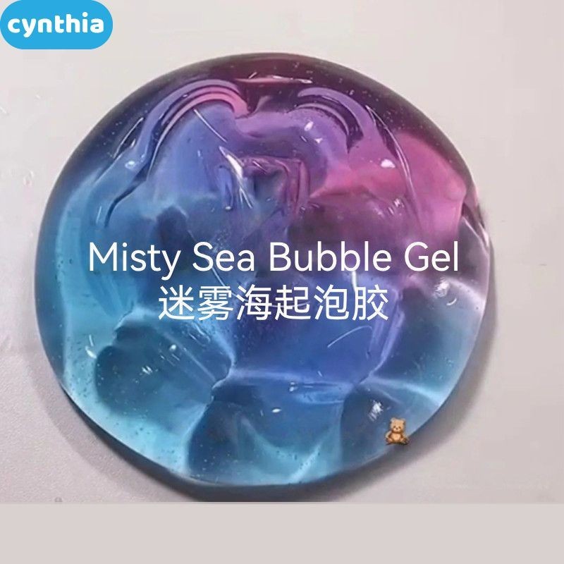 Colorful Clear Slime Super Dreamy Ice Cream Original Colorful Rainbow ...