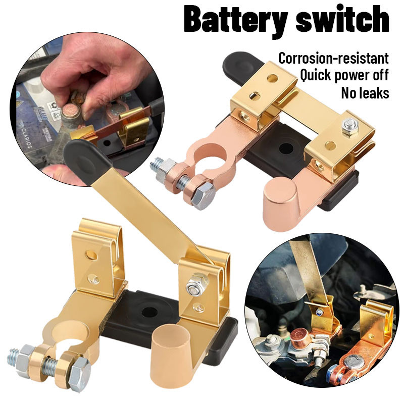 Auto Battery Disconnect Switch for Heavy Duty Car Top Post Battery ...