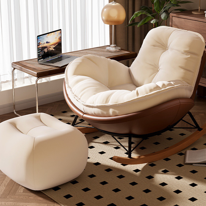 Penguin Rocking Chair Lazy Sofa Adult Single Recliner Living Room Snail ...