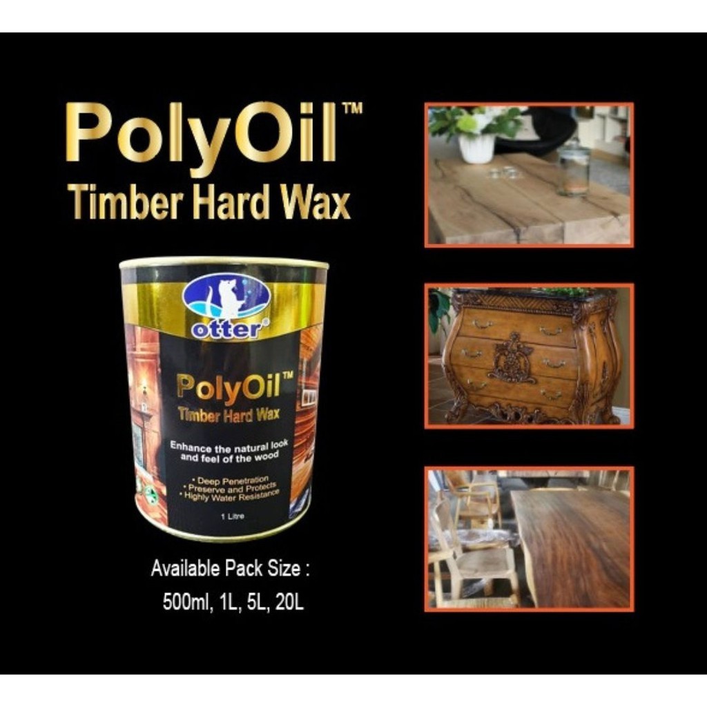 Otter Hard Wax Otter Timber Hard Wax 5L | Shopee Malaysia