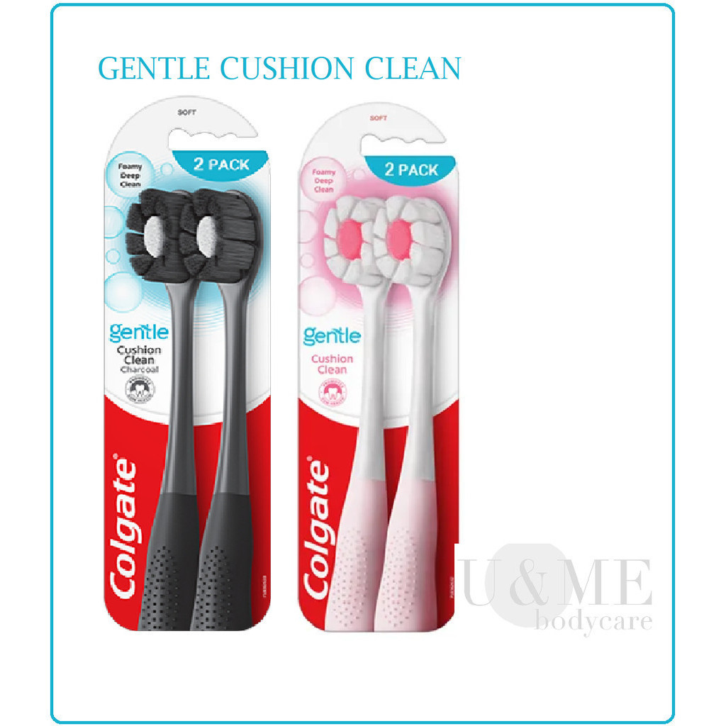 Colgate Gentle Soft Cushion Clean x2 (Soft) | Shopee Malaysia