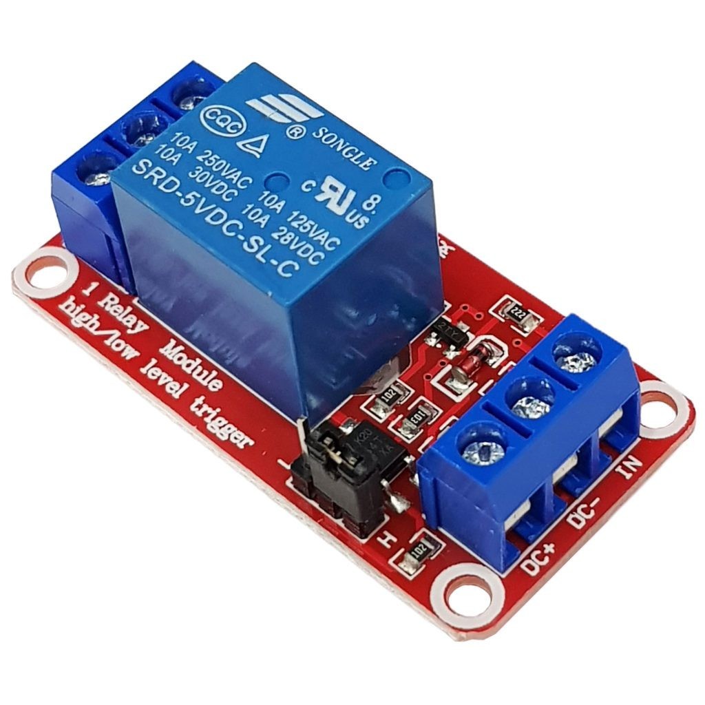 1 Channel Relay Module 5V 12V 10A 30A - High Level Low Level Trigger ...