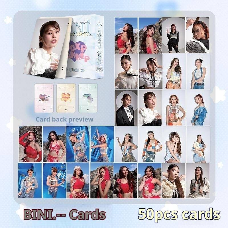 BINI Photocard Set – Featuring Aiah and Mikha, Collectible Fan-Made ...