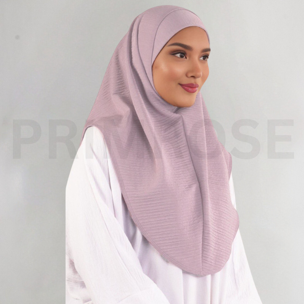 Tudung Syria Pleated Lady Crush Tudung Sarung Instant Syria | Shopee Malaysia