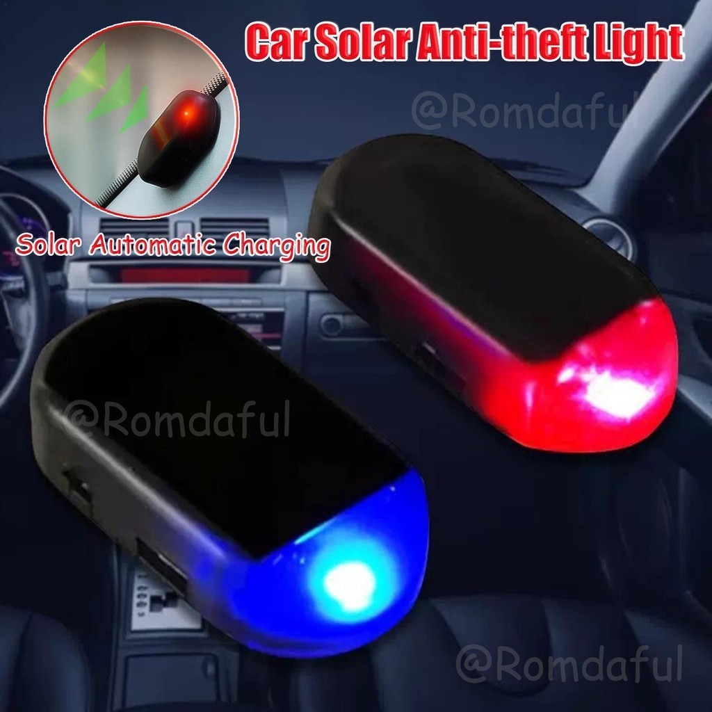 Car Alarm Light Dummy Alarm Warning Led Lights Interior Safety Light ...