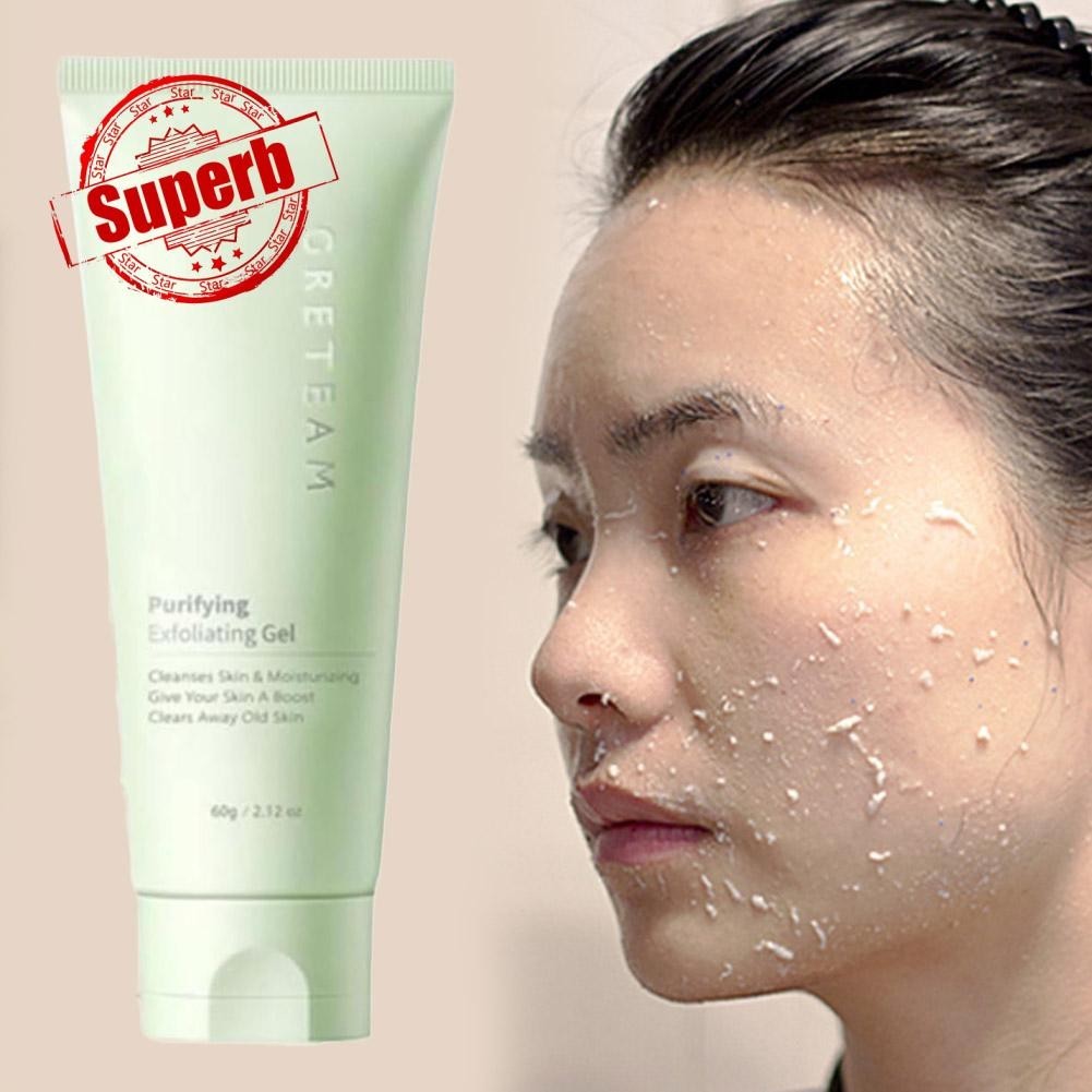 Greteam Purifying Exfoliating Gel Deep Cleansing Exfoliating Facial ...