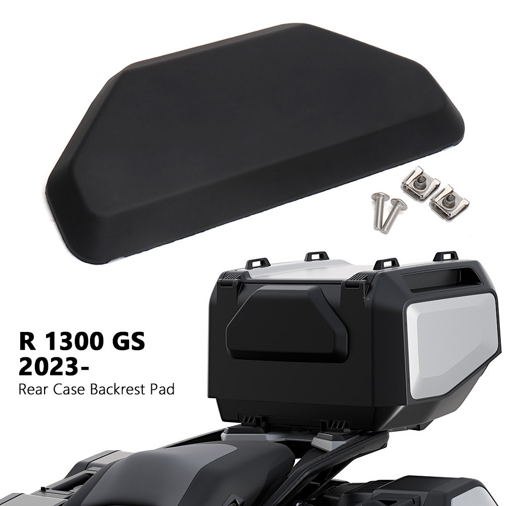 Motorcycle Passenger Backrest Back Pad Shockproof Rear Top Case Box ...
