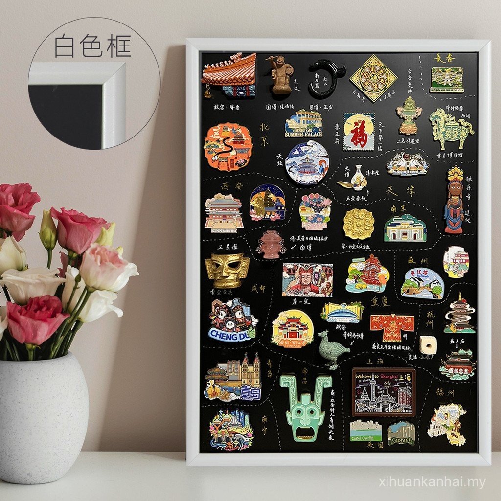 Magnetic Small Blackboard Household Refridgerator Magnets Exhibition ...