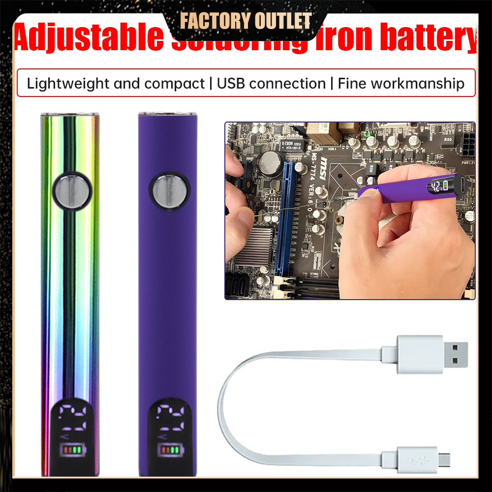 SMART SENSOR USB Charging Soldering Iron 5V 8W Adjustable Temperature ...