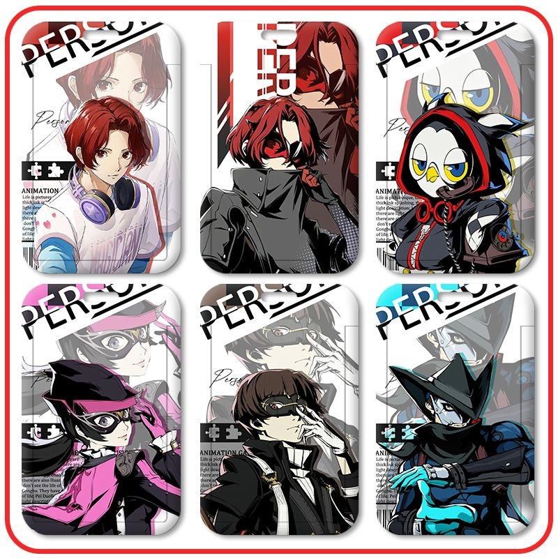 Persona P5 >Comic Card Holder Student Card Holder Bus Card Holder ...