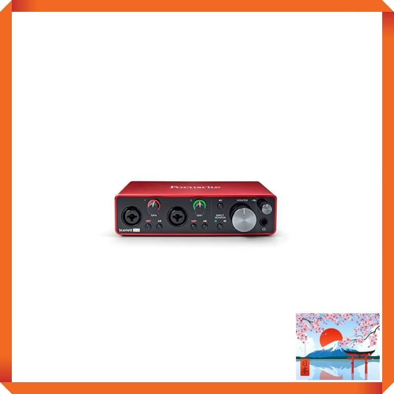 Focusrite Scarlett 2i2 (3rd Gen) 2-in/2-out 24-bit/192kHz audio ...