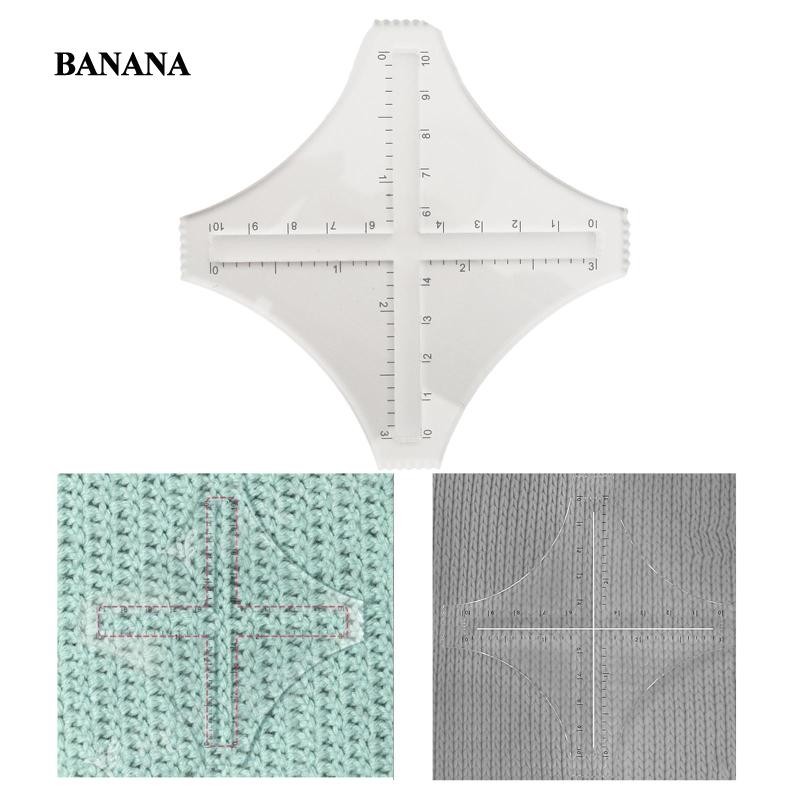 [ PVC Transparent Density Ruler Crosscut Patchwork DIY Multifunctional ...