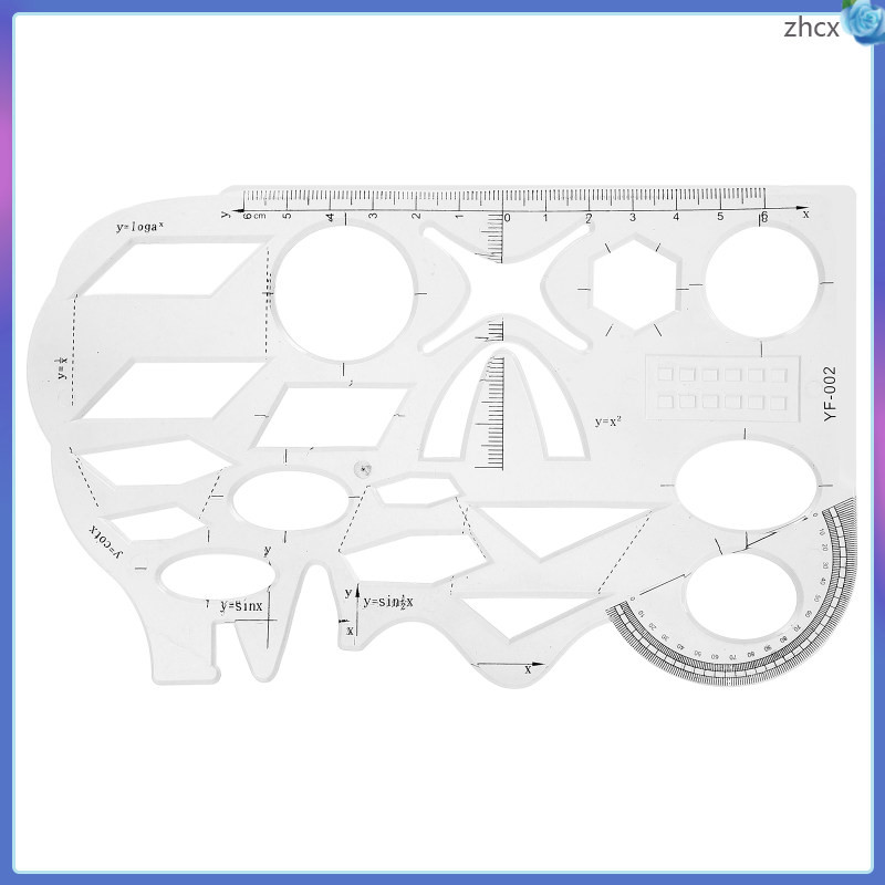 Drawing Ruler Template Artist Rulers Drafting Stencils Measuring Tool ...