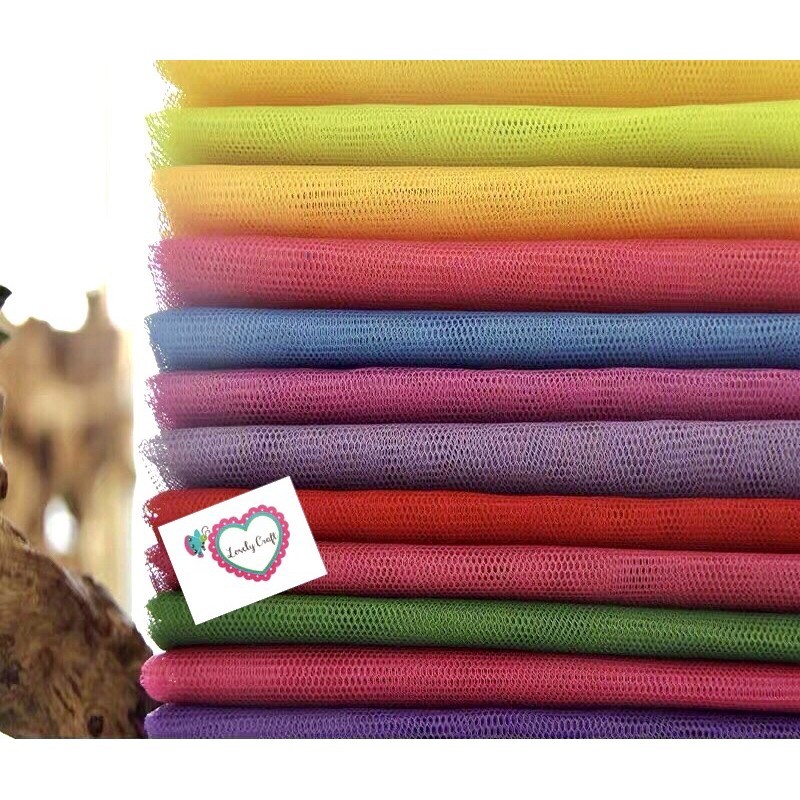 Net Fabric / Net Cloth/ Kian Jaring/Kain Net Kasar (1meter)/粗纱布网布 ...