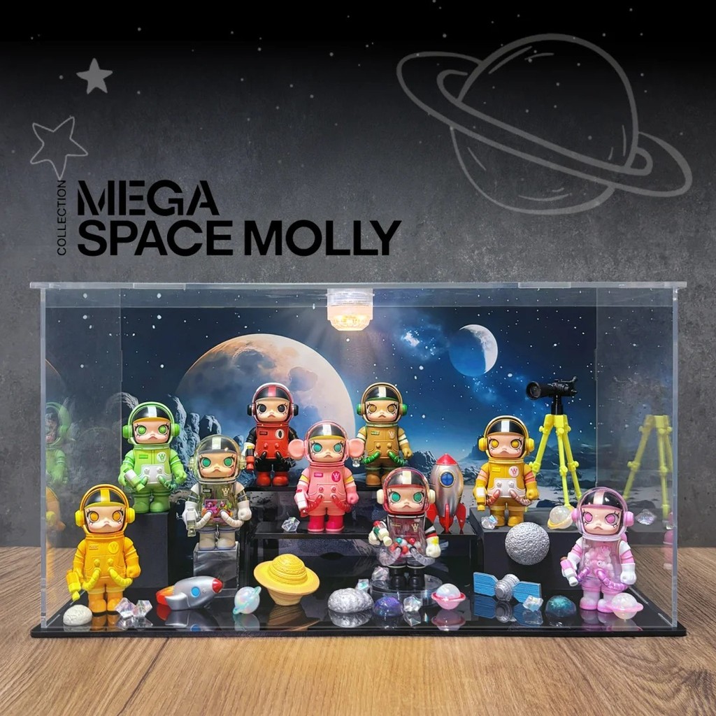 POPMART，Bubble Molly Mart MEGASPACE MOLLY 100% Series Blind Box ...