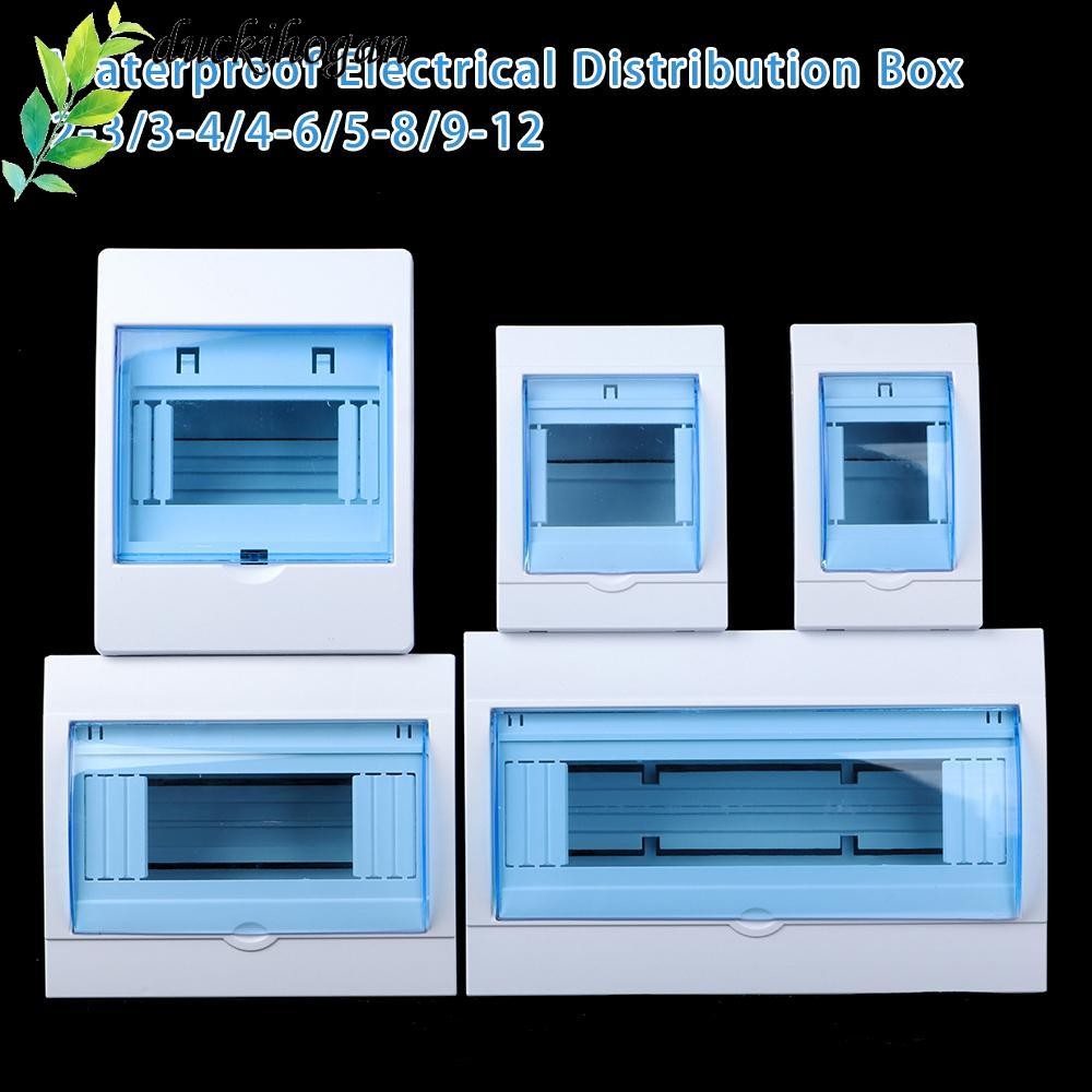 DUCKIHOGAN Electric Transparent Cover Plastic 2-3/3-4/4-6/5-8/9-12 Ways ...