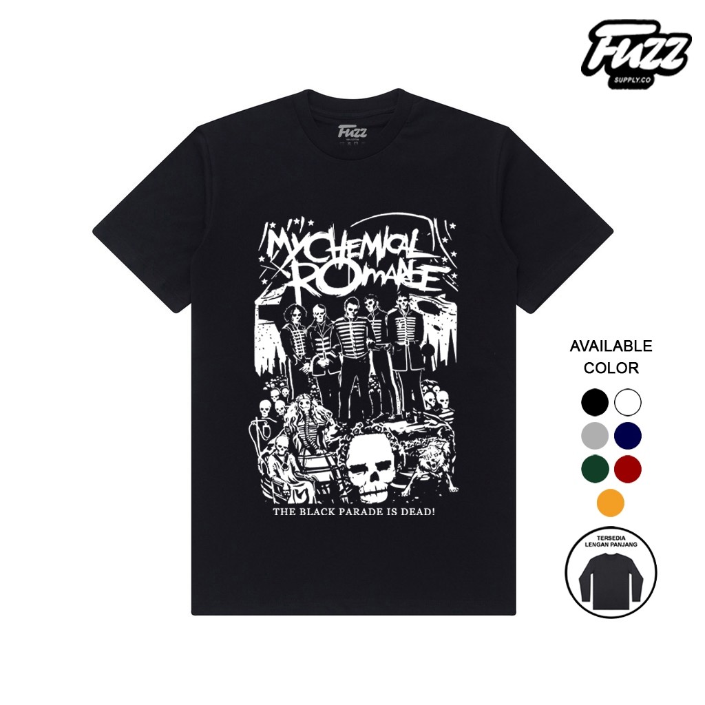 My CHEMICAL ROMANCE BAND T-SHIRT | Mcr ROCK MUSIC DISTRO CLOTHES FOR ...