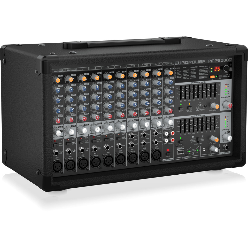 Behringer PMP2000D 14-channel 2000-Watt Powered Mixer | Shopee Malaysia