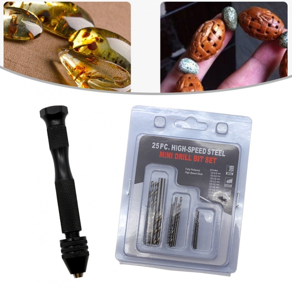 【shopee】Black Hand Twirl Drill Twirldrill Manual Drilling Set Walnut ...