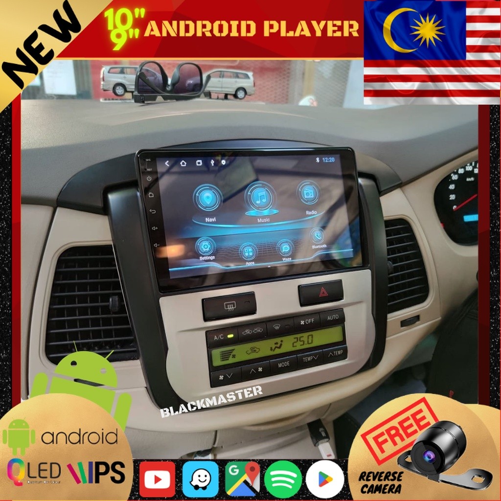 📷FREE CAMERA📷Toyota Innova 2005 - 2011 ANDROID 9 INCH PLAYER🆕NEW ANDROID 14 VERSION🆕IPS FM CLEAR ...