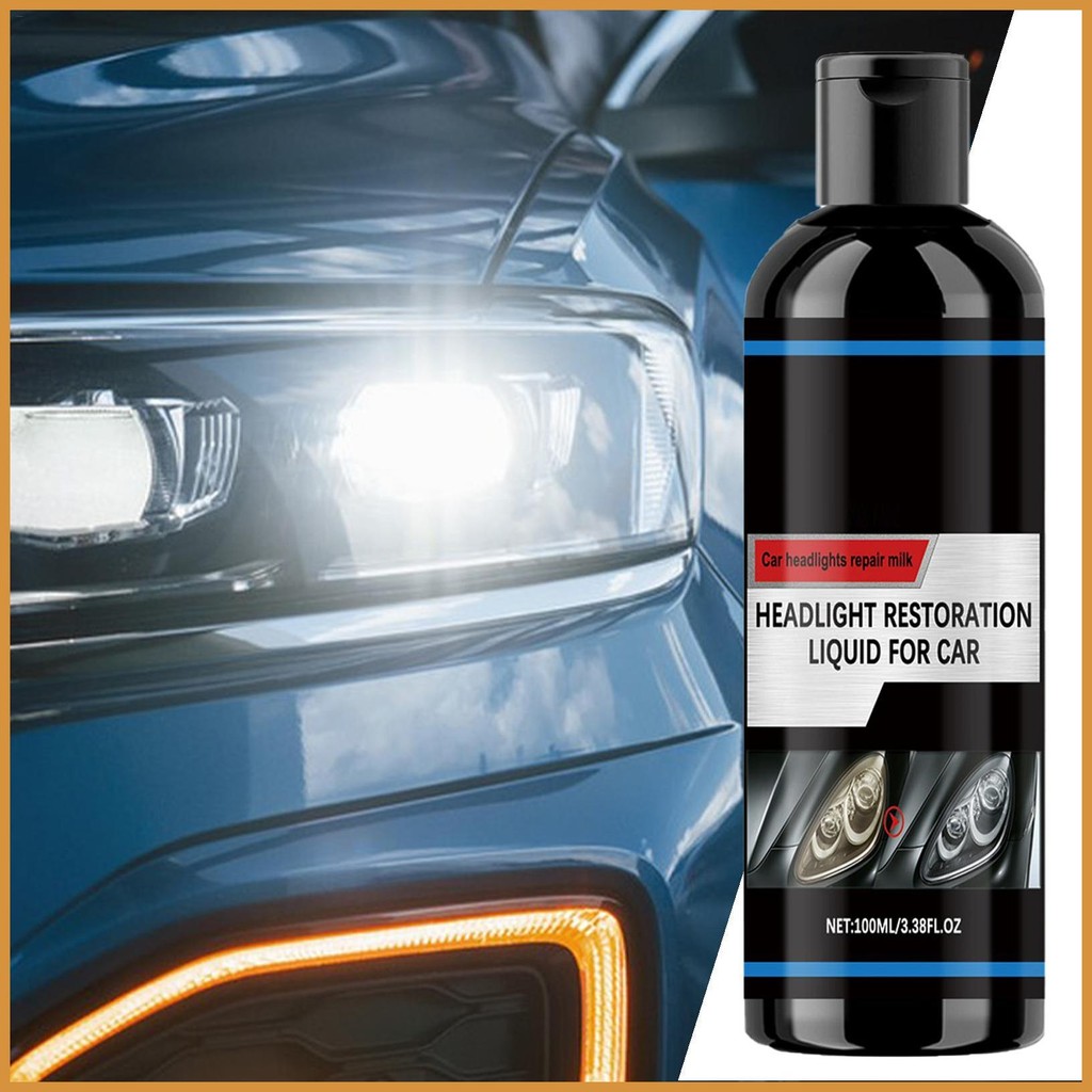 Car Headlight Cleaner Taillight Headlight Lampshade Refurbishment Fluid ...