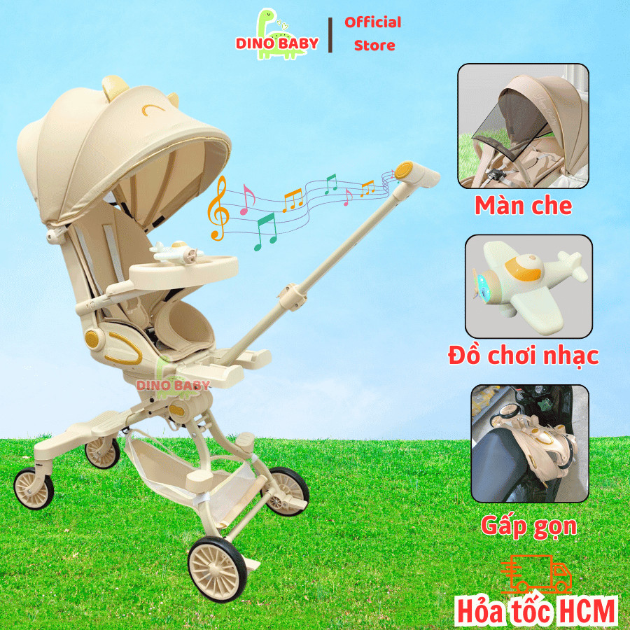 M2 foldable baby stroller WITH FEED TRAY, CARRYING MOTORCYCLE, 2-way 3 ...
