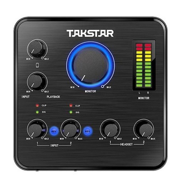 Takstar MX630 OTG sound card mobile phone live sound card computer ...