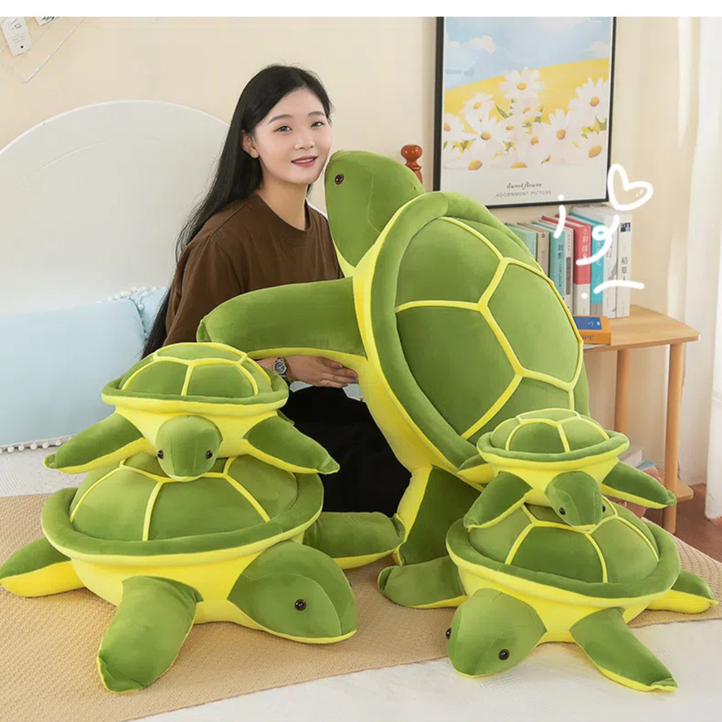 Plush Toy Turtle Doll Sea Turtle Small Doll Ragdoll Cute Large Size Bed ...