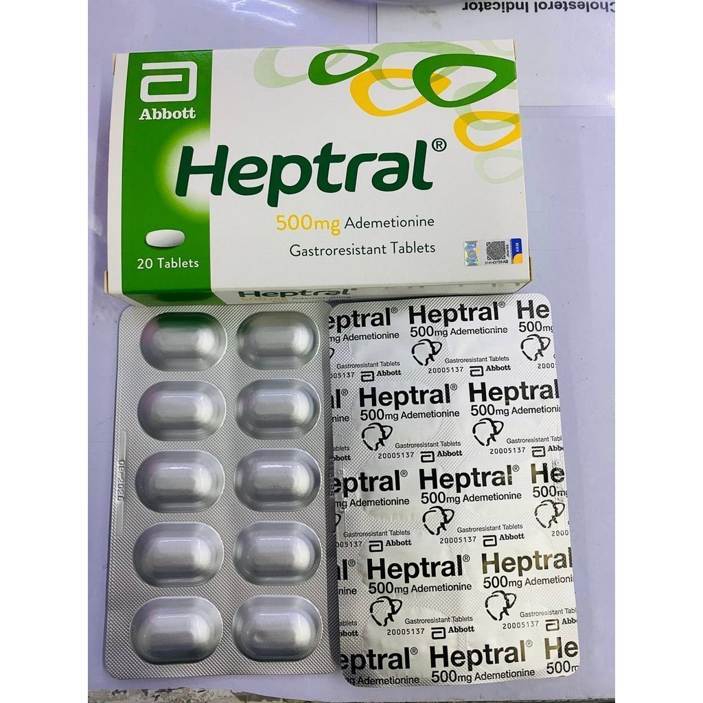 ABBOTT HEPTRAL 500MG TABS 20'S (EXP:09/2025) | Shopee Malaysia