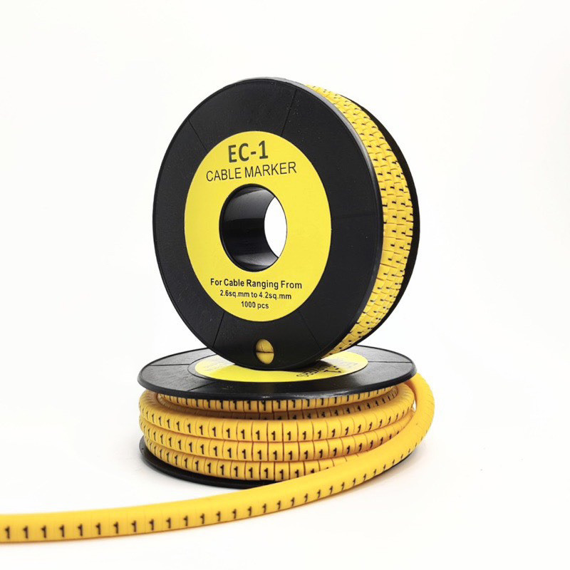 Ec1 ELECTRICAL WIRE NUMBERING RING - 2.5MM / EC2 WIRE - 4mm WIRE / EC 3 ...