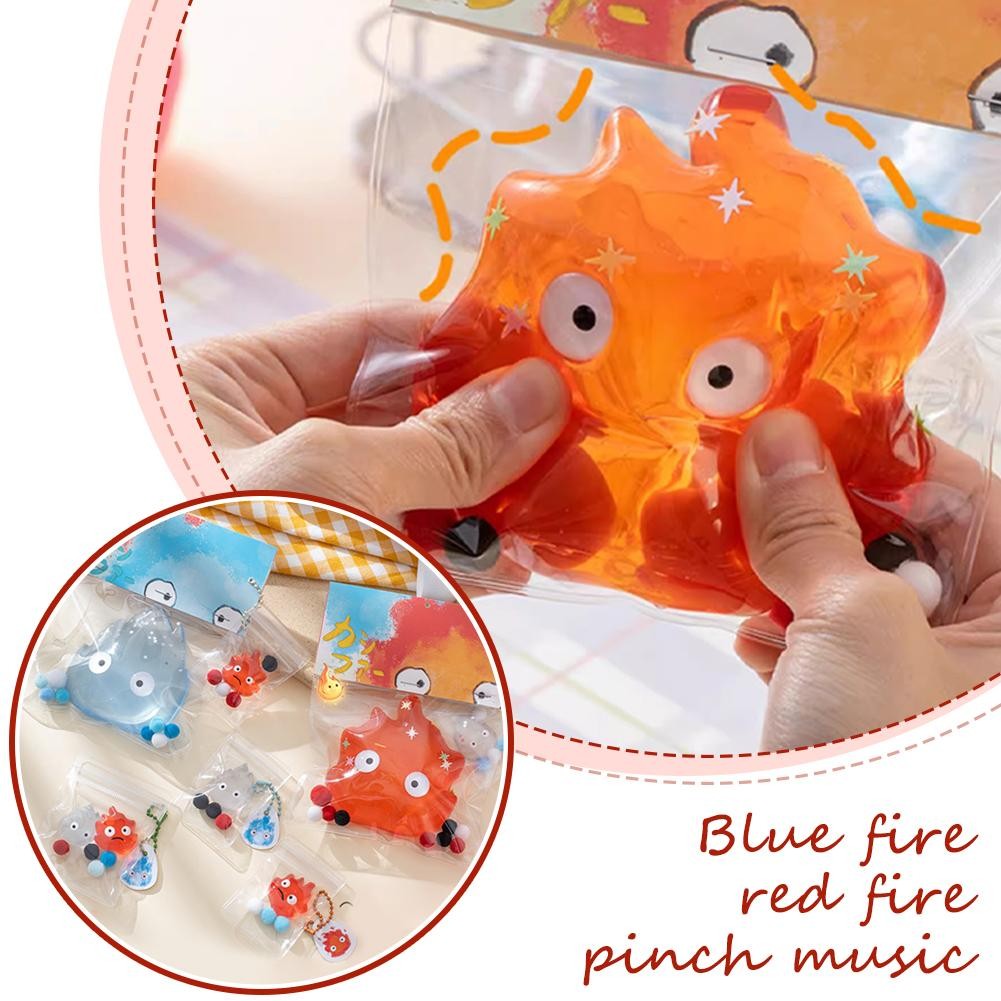 Cassifa Fire Demon Peripheral Creative Toys Blue Fire Red Fire Pinch ...