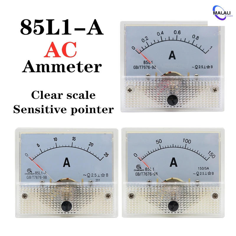 85L1 A AC Panel Meter 10A 15A 20A 30A 50A 75A 100A 250A 500A 750A 1KA ...