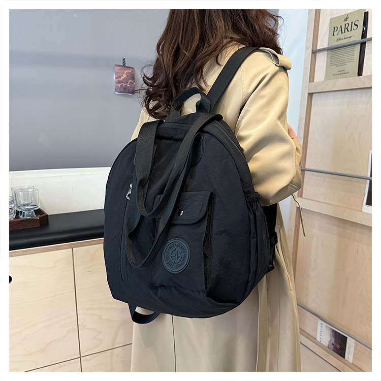 Beg bahu malas dua guna beg galas komuter wanita membeli-belah fesyen ...