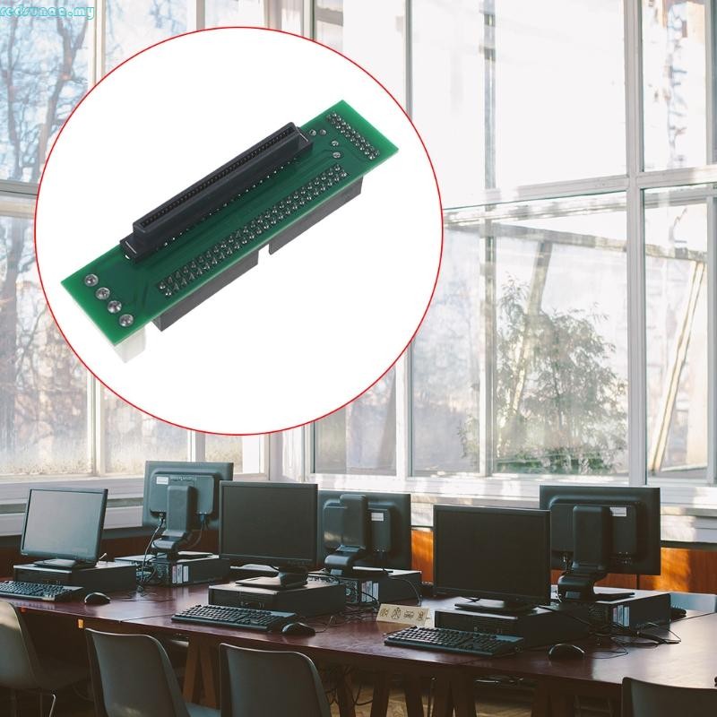 redsunaa SCSI SCA 80-Pin to SCSI 50-Pin IDC 50-Pin Adapter SCSI 80-50 ...