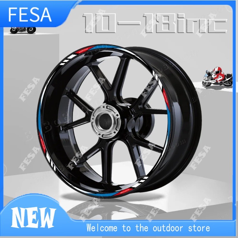 10" 12" 13" 14" 15 "16" 17 "18" inch Reflective Motorcycle Wheel Rim ...