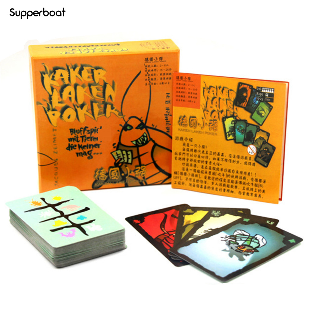German Cockroach Series Card Board Game Kids Family Party Playing ...